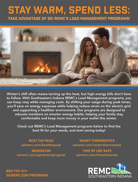 Stay Warm And Spend Less With Sei Remcs Load Management Programs