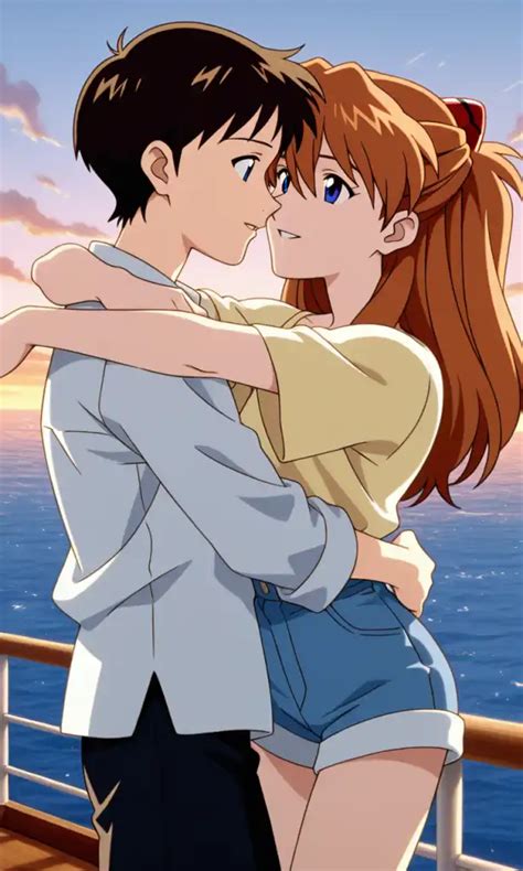 Asuka Langley Soryu Evangelion Hoshino Normal Outfit｜ai Art Model
