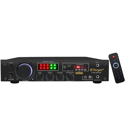 Target Tt Bk Amp 829 Hi Fi Stereo Amplifier With 150 Watts Rms