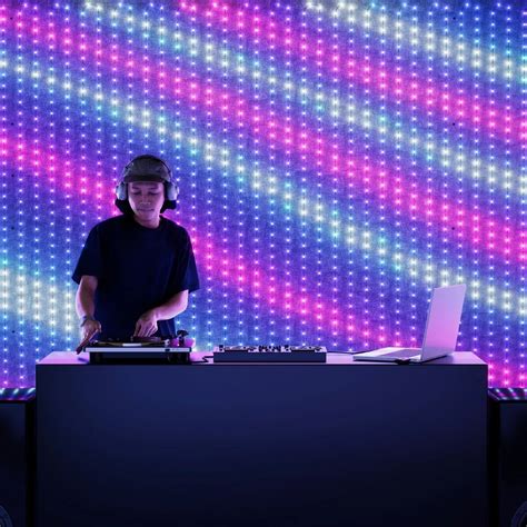 Twinkly Lightwall Indoor Led Pixel Backdrop Wall Panel From