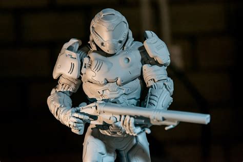 Doom Slayer Stl Doom Slayer 3d Model Doom Slayer 3d Print Etsy