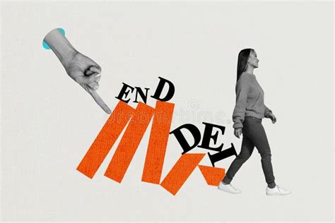 Composite Trendy Magazine Photo Collage Of Happy Girl Walk Chart Fall