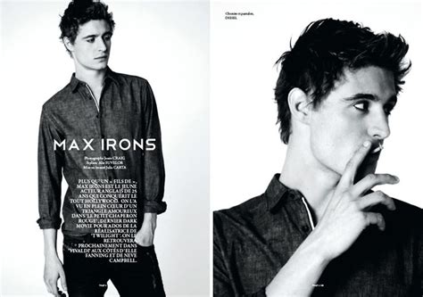 Max Irons That Magazine