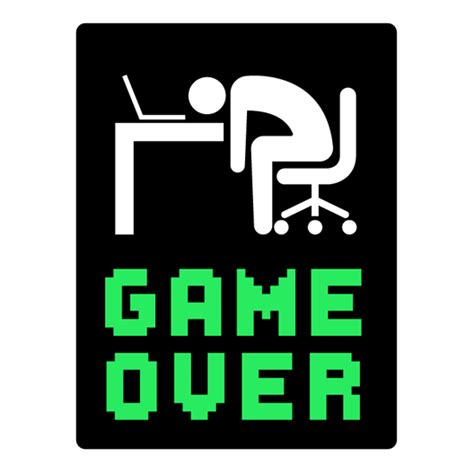 Developer Game Over Coder Sticker Just Stickers Just Stickers