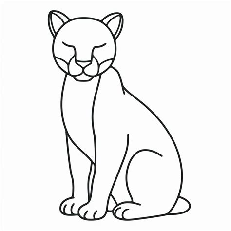 Puma Ausmalbilder Malvorlagen Puma Zum Ausdrucken
