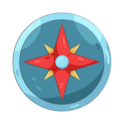 Illustration Of Compass With Star 73148629 Vector Art At Vecteezy