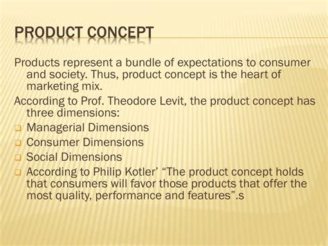 Ppt Product Concept Importance And Classification Powerpoint