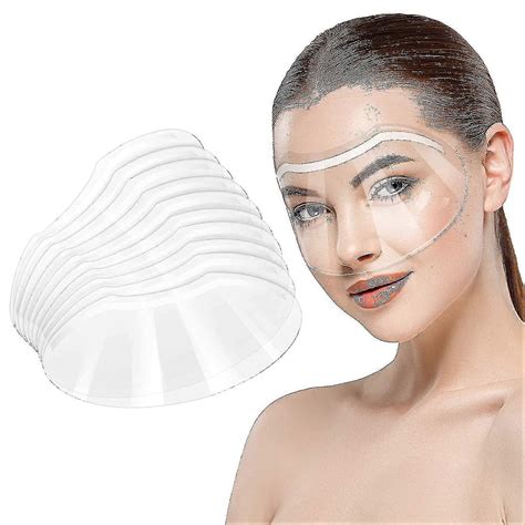 50 Pieces Clear Visor For Microblading Permanent Makeup Eyelash