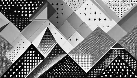 Premium Photo Abstract Geometric Triangular Shapes Background