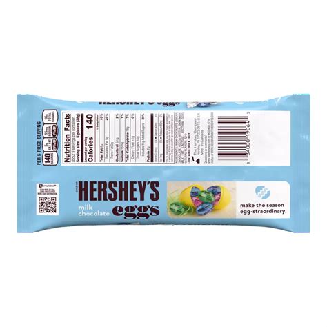 Hersheys Easter Milk Chocolate Eggs 9 Oz Bag
