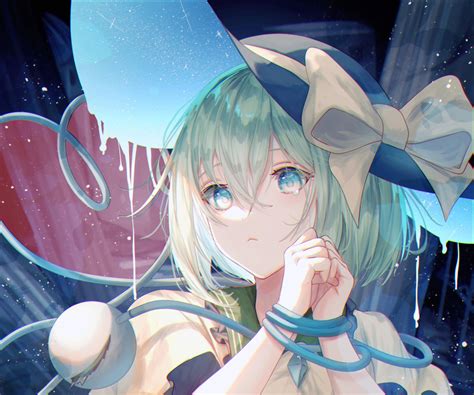 Koishi Komeiji Touhou Anime 2k Quad Hd Wallpaper 2871x2393