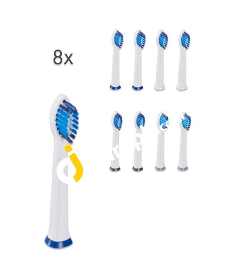Nevadent® Replacement Sonic Toothbrush Heads 8x Made In Germany Im