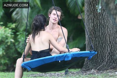 Shawn Mendes And Camila Cabello Chilling By A Swing In Florida Aznude