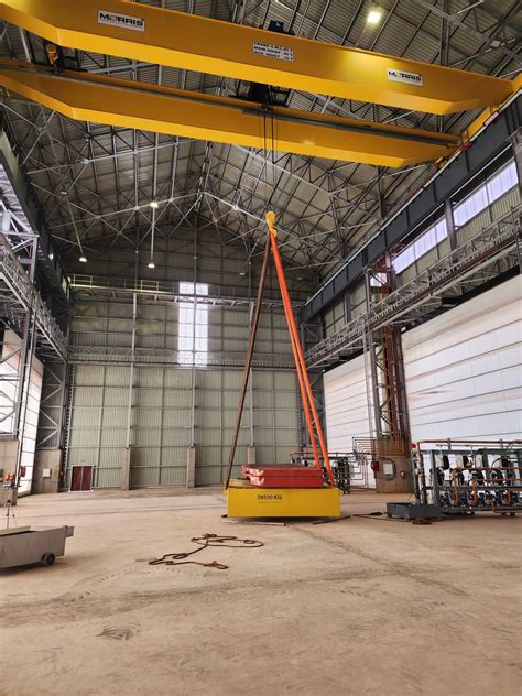 Daniela Chiappa On Linkedin 40 10 Ton 22m Span 17 3m Hol Double Girder Abus Cranes In Kathu