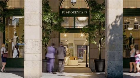 Fachadas De Antiguos Edificios Comerciales