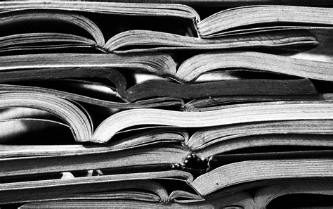 Books Photography Black And White