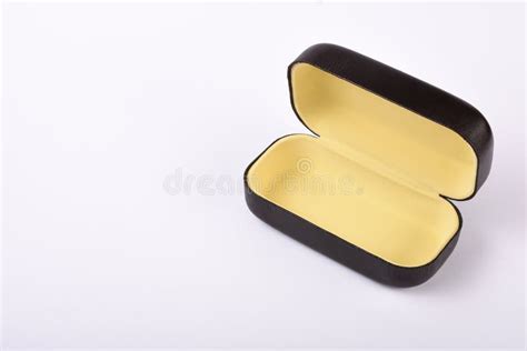 Glasses Case Isolated On White Stock Image Image Of Open Modern