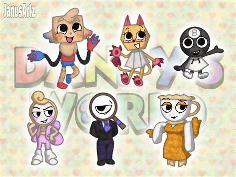 Dandys World Characters My Style 2 4 By Theastroverse On Deviantart