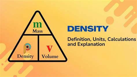 Density Definition Units Calculations And Explanation