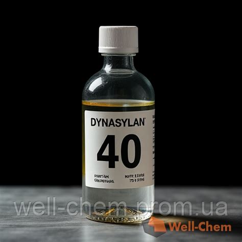 Dynasylan 40 этилсиликат 40 сшивающий компонент вяжущее вещество