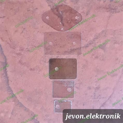 Promo Mika Isolator Ic Transistor Transparan Tip Kecil Besar Sanken