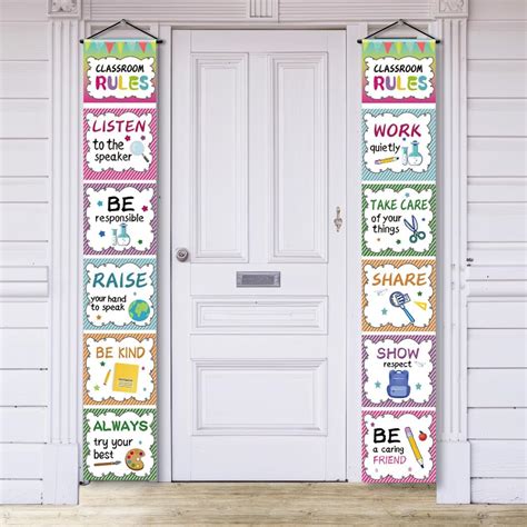Class Rules Banner For Classroom Door Bulletin Board