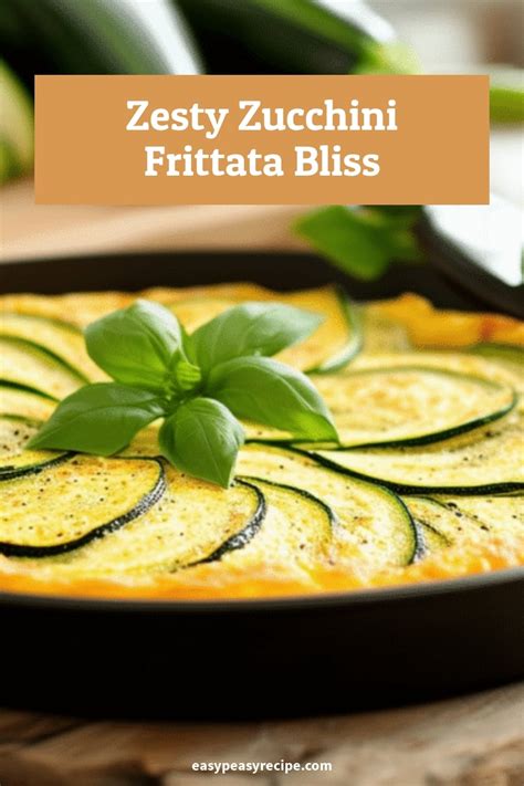 Quick Zucchini Frittata Recipe