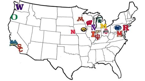Sec Conference Map