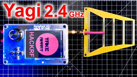 Pcb Yagi 24ghz Antenna For Wi Fi Bluetooth Hackrf Youtube