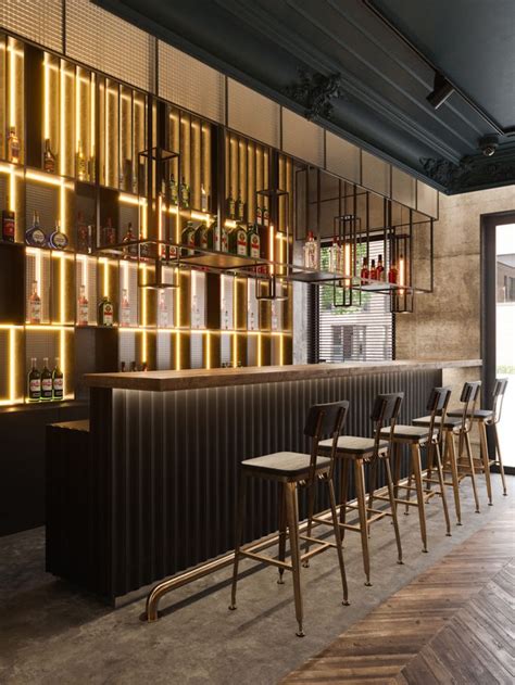Contemporary Bar In Almaty Ronen Bekerman 3d Architectural Visualization And Rendering Blog
