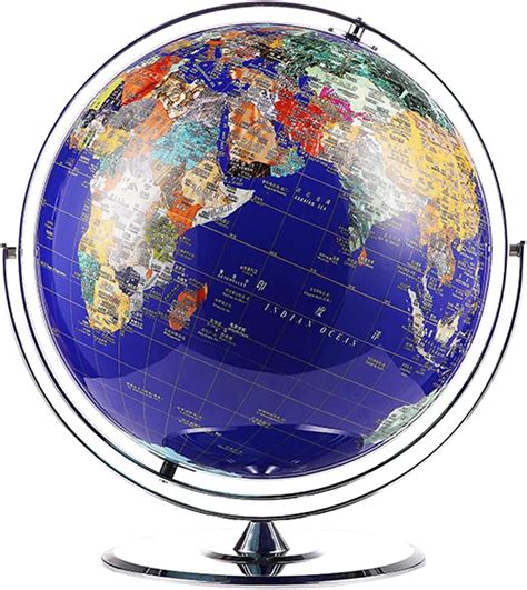Educational Large Globe Easy Read High Clear Map World Globe Geographic Globe