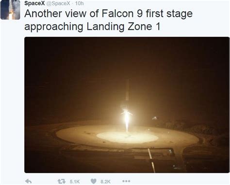 Spacex Makes History Blasting Off Into Space And Landing In Same Pad