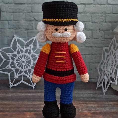 Christmas Nutcracker Crochet Pattern Inspire Uplift