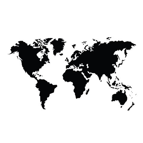 Black Map Of The World Memories Videography