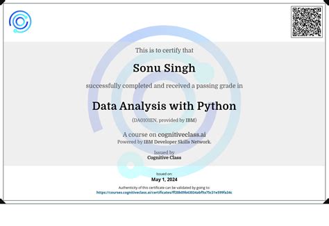 Ibm Da0101en Certificate Cognitive Class