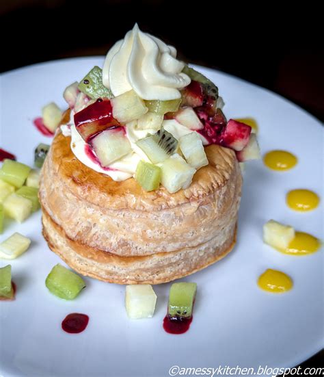 Tropical Vol Au Vents With Passion Fruit Curd