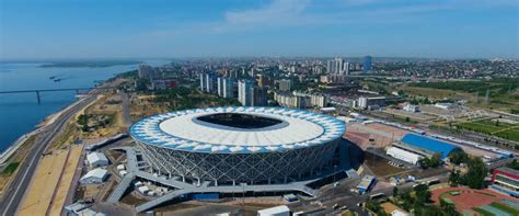 Volgograd Stadium More Sports More Architecture