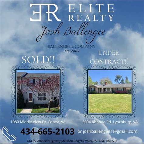 Josh Ballengee Elite Realty Home Facebook