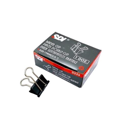 Binder Clip Penjepit Sdi No 0226 Siplah Intanonline