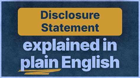 What Is A Disclosure Statement Your Home Selling Guide