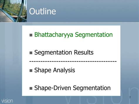 Ppt Pde Methods For Image Segmentation And Shape Analysis Powerpoint Presentation Id754468
