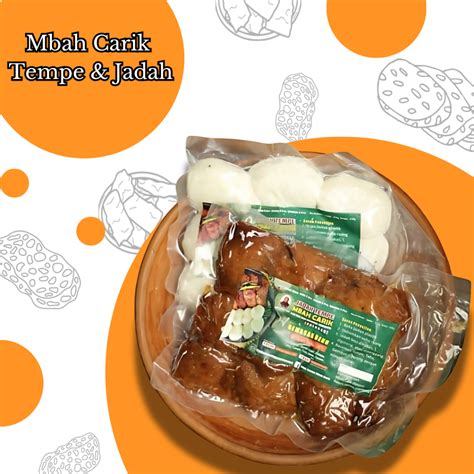 Jual Tempe Tahu Bacem Jadah Uli Frozen Mbah Carik Asli Khas Jogja
