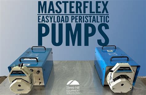 Used Masterflex Easyload Peristaltic Pumps For Sale At Steep Hill