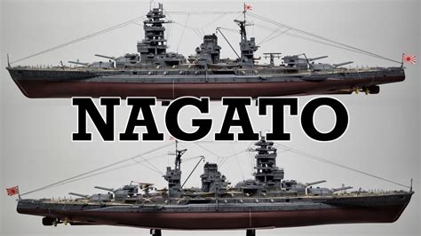 1 350 Scale Nagato Model With Super Detail Upgrade Kit Youtube