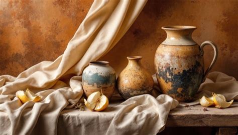 Free Vessels And Linen Image Pottery Ceramic Vessels Download At