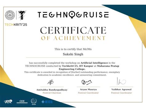 Techkriti25 Iitkanpur Artificialintelligence Technocruise Learning