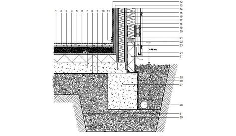 Structural Blocks Sectional Details 2d View Autocad Software File