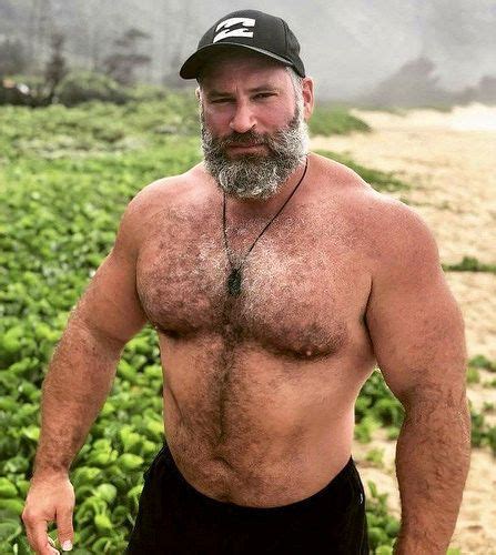 Big Bearded Men Older Bearded Men Dad Bears Hairy Chested Men