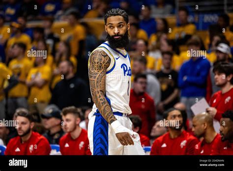 January 11 2025 Pitt Panthers Guard Damian Dunn 1 During The Ncaa