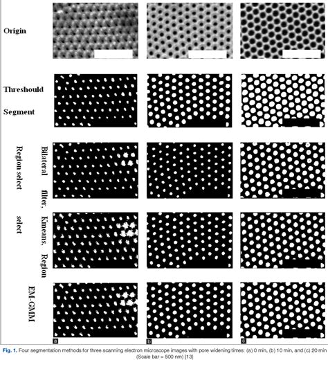 Figure 1 From Estimation Of Nano Pore Size Using Image Processing Semantic Scholar